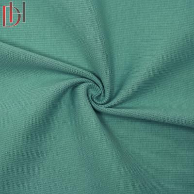 China Custom 95% Cotton 5% Spandex shirt Polo Ribbed Fabric for sale