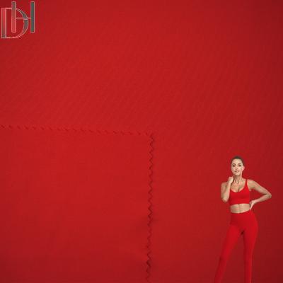 China High Quality 100% Polyester Elastic Yoga Clothing Fabric Comfortable and Skin-Friendly for sale