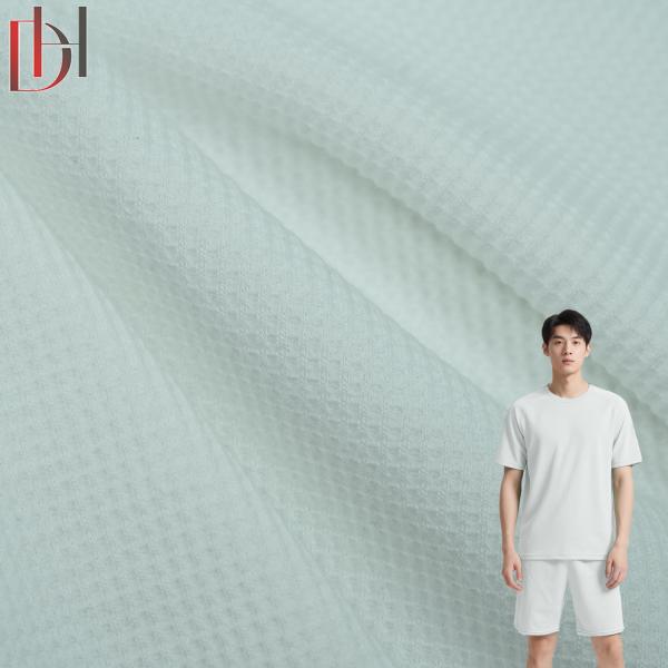 Quality 250g 65% Polyester 35% Cotton Fabric Premium T Shirt Sports Clothing Cotton Fabric for sale