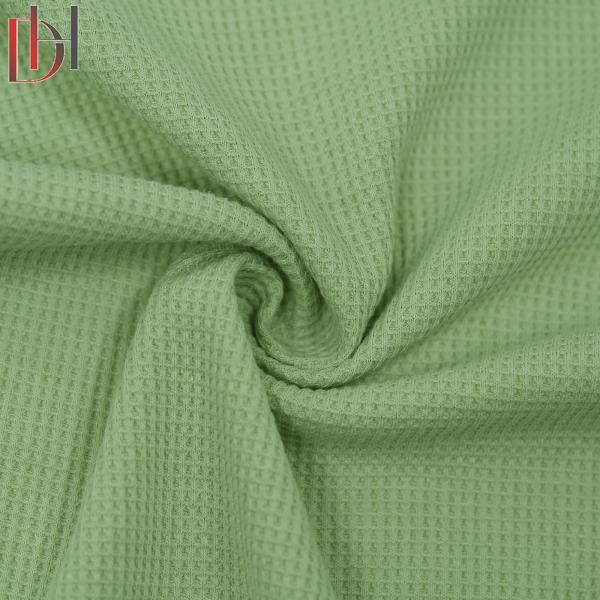 Quality 65% Polyester 35% Cotton Poplin Waffle Fabric 250gsm Breathable Wicking Fabric for sale