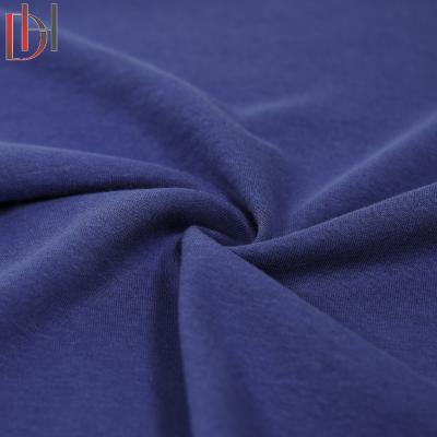 China Customized High-quality Moisture Absorbent Elastic Soft 85%Combed cotton 15%Nylon 280g Polo shirt Fabric for sale