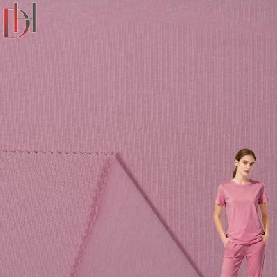 China 240g 100% Cotton Medium Weight Rib Jersey T-Shirts Polo Fabric for sale