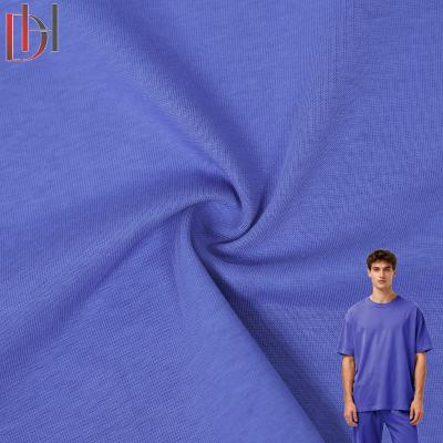 China High quality Versatile Combed 100% Cotton Rib 270g Jersey shirt Polo Fabric for sale
