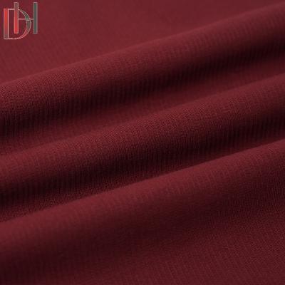 China Matte Textured Vertical Striped Cotton Poly Spandex Knit Fabric for Autumn Winter Casual Wear Outfits for sale