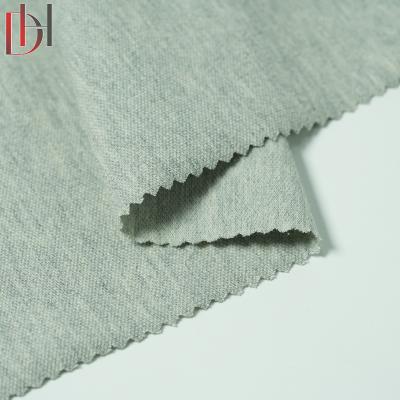 China Cotton Spandex Blended Pique Knit Fabric for Gym‑Casual Hybrid Polo Apparel Production for sale