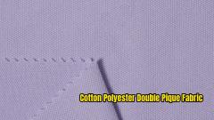 Best Double Pique Knit Fabric for Polo Shirts