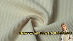 Heavyweight Stretch Knit Fabric 350gsm Breathable for Hoodie Sweatshirt