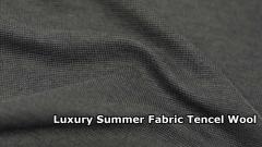 Premium Tencel Wool Fabric for Luxury Summer Polo Shirts