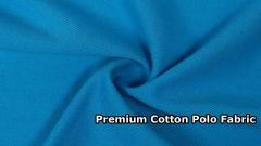 Premium 100 Percent Cotton Jacquard Polo Fabric