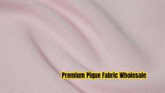 Premium Pique Knit Fabric Wholesale For Apparel Brands