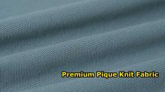 Soft Pique Knit Pique Fabric For Daily Casual Wear Garment