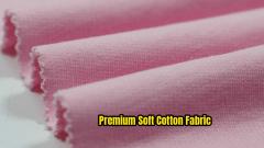 Premium Soft Cotton Fabric for Custom Apparel