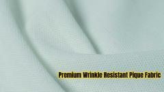 Premium Double Pique Knit Fabric for Polo Shirts