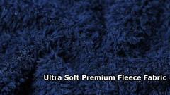 Ultra Soft Polyester Fleece Fabric for Premium Apparel