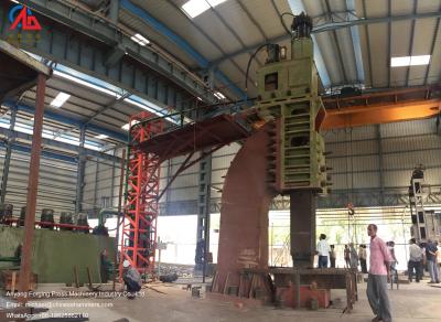China hot forging hammer 5 ton hydraulic open die forging hammer forging press for sale