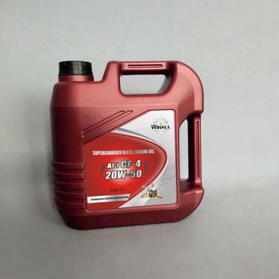 Winall sae 50 diesel oil Lubricants 20w40 Wholesale Compressor Oil API CF-4 20W 50 Diesel Engine Oil