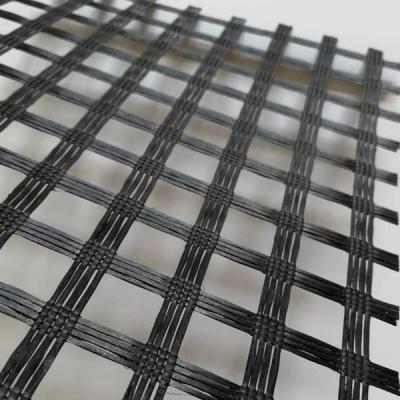 Cina Poliester Warp Maglieria Geogrid Maglieria In Costruzione Pavimentazione in vendita