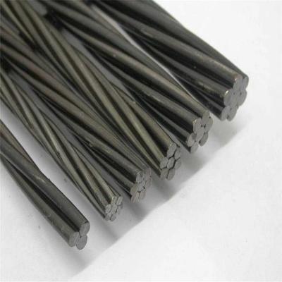 Cina 1860MPa Alta Tensile 7 fili di filo Galvanizzato 12,7 mm PC String di acciaio in vendita