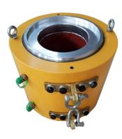 China Custom Bridge Construction Machine Prestressed Post Tension Hydraulic Stressing Jack for sale