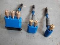 China Multi Heads Handheld Pneumatic Single Head Chisel Head Semi Automatic for sale