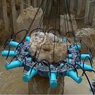 China 300KN Hydraulic Pile Breaker Machine Pile Head Cutter Foundation Pile Cutter Machine for sale