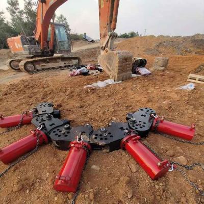 China Hydraulic Pile Breaker Machine Round Concrete Pile Breaking Machine In Construction for sale