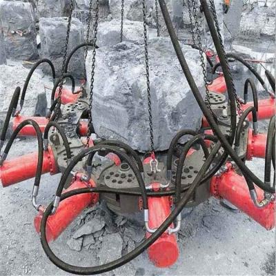 China 4-18 Module Heavy Duty Pile Breaker Machine With Excavator Mounted for sale