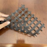 China High Modulus Fiber Glass Geogrid Machine Refinement High Performance for sale