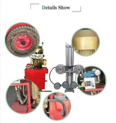 China 18m Diamond Wire Saw Stone Cutting Machine 25kw Te koop
