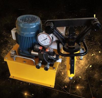 Cina 16T Portable Steel Bar Bending Machine Hydraulic System Driven in vendita