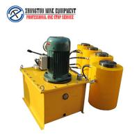 China Prestressing Post Tension Multi Strand Stressing Hydraulic Jack for sale