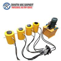 China Prestressing Post Tension Multi Strand Stressing Hydraulic Jack for sale