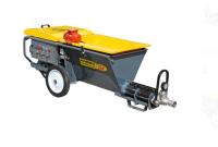 China Screw Type Mortar Spraying Machine With Air Compressor for sale