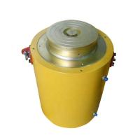 China Single-Acting Lock Nut Low Height Hydraulic Jack for sale