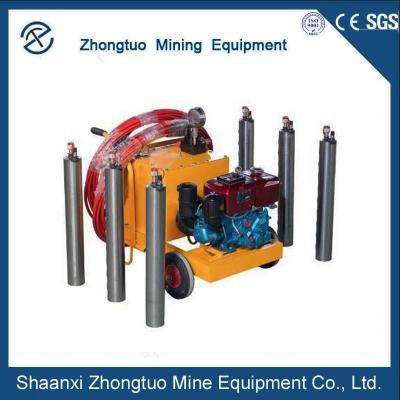 Cina Block Silent Cracking Hydraulic Rock Splitter ZT110 Rock Splitter Machine 820mm Length 11mm Plunger Diameter in vendita