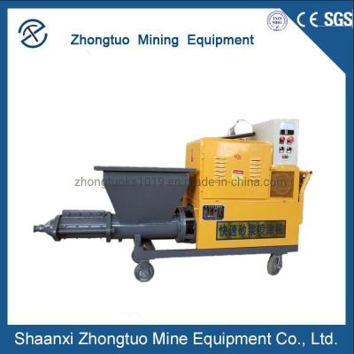 China Tunnel Construction Cement Mortar Sprayer Spraying Machine Spring Coiling Machine for sale