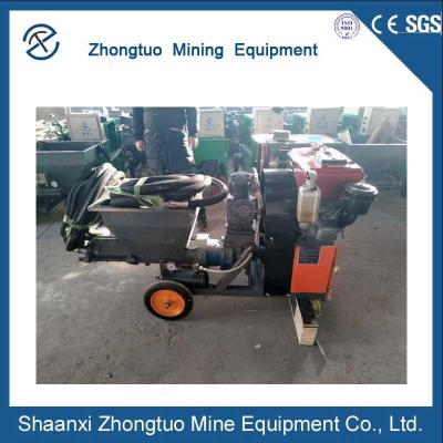 China Automatic Wet Cement Wall Plastering Spraying Machine Spring Making Machine for sale