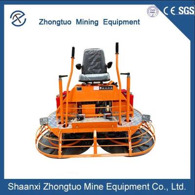 Cina Concrete Trowel Cement Pavimento lucidatura macchina a sedile a doppio disco motore elettrico di avvio 1910 * 1030mm in vendita