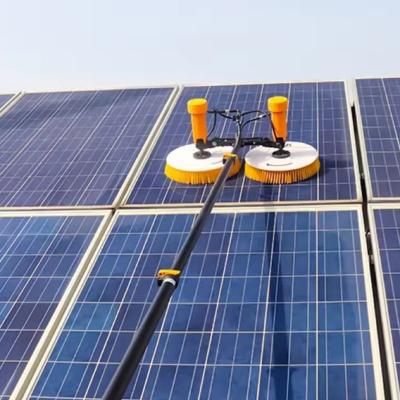 China Solar Panel Cleaning Rotating Brush Double-Head Solar Panel Cleaning Robot Equipment for sale