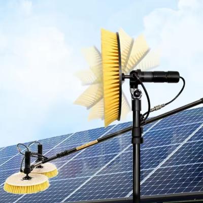 China Solar Panel Cleaning Rotating Brush Double-Head Solar Panel Cleaning Robot Equipment for sale