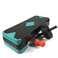 China 68CM Adjustable Aerobic Step Platform For Beginners With 2 Risers for sale