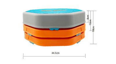 中国 44.5cmの八角形の好気性のステップ板ステップ デッキはTPEの円形に運動させる 販売のため