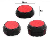 China Adjustable Workout Aerobic Step Platforms Stepper 43CM 1.5kg PP Plastic for sale