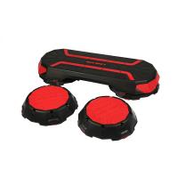 China Adjustable Workout Aerobic Step Platforms Stepper 43CM 1.5kg PP Plastic for sale