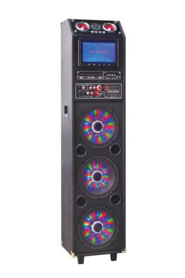 China Super Sound Disco Light Bluetooth Speaker Portable Pa System With Cd Player for sale