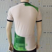 China Twill Plain Permeable 100% Polyester Soccer Player Jersey for sale