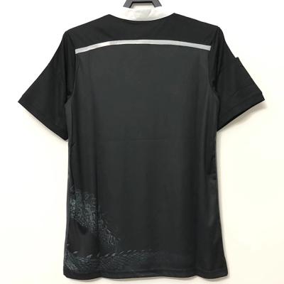 Cina Retro Jersey d'annata su ordinazione neri di calcio dei Jersey di calcio del club in vendita