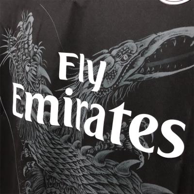 Cina Retro Jersey d'annata su ordinazione neri di calcio dei Jersey di calcio del club in vendita