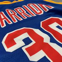 China Curry Blue Polyester 30 Basketball Training Jerseys Breathable for sale