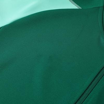Cina Insieme di formazione del rivestimento della tuta sportiva AJ07 di calcio verde in vendita